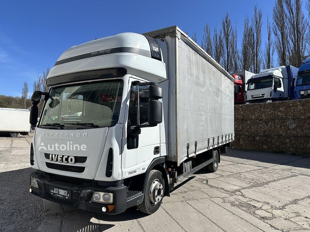 IVECO Eurocargo 75E18 kamion sa klizna zavesa cerada