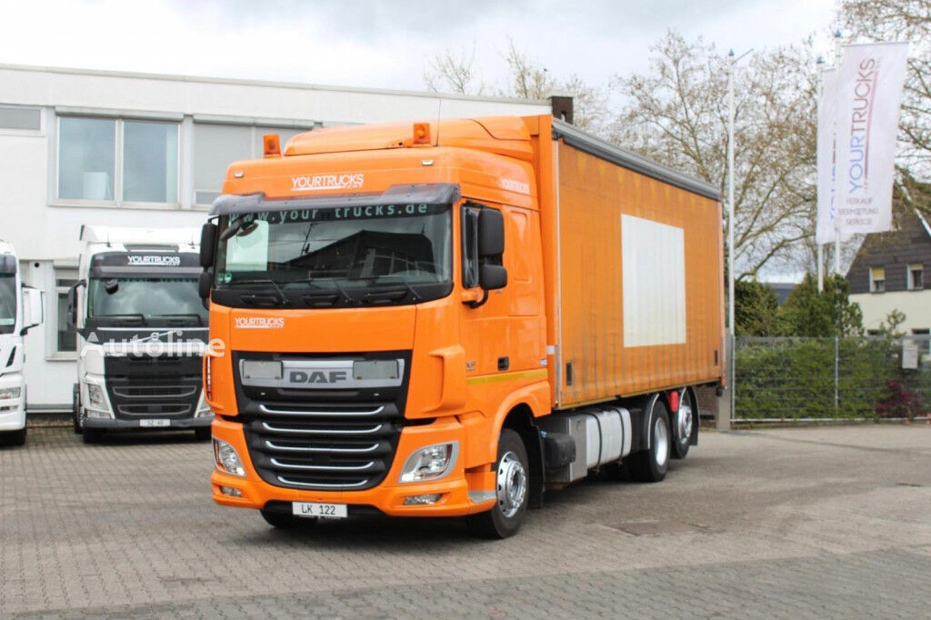 DAF XF 26.440 Getränkewagen AHK Gabelstapler Haltung kamion sa klizna zavesa cerada