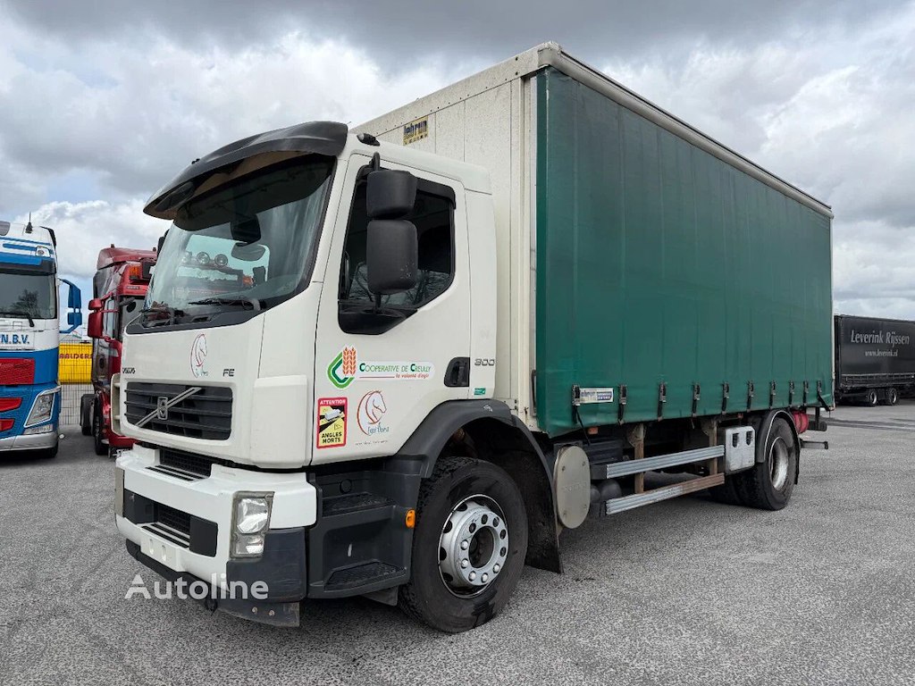 Volvo FE 300 Klima, Euro 5, Manual kamion sa klizna zavesa cerada