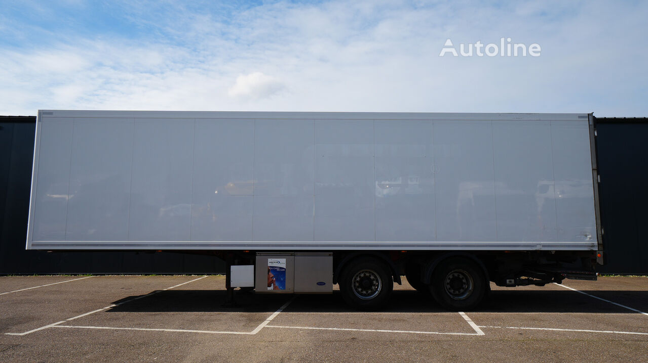 Krone 2 axle frigo trailer with CARRIER VECTOR 1850 MT poluprikolica hladnjača