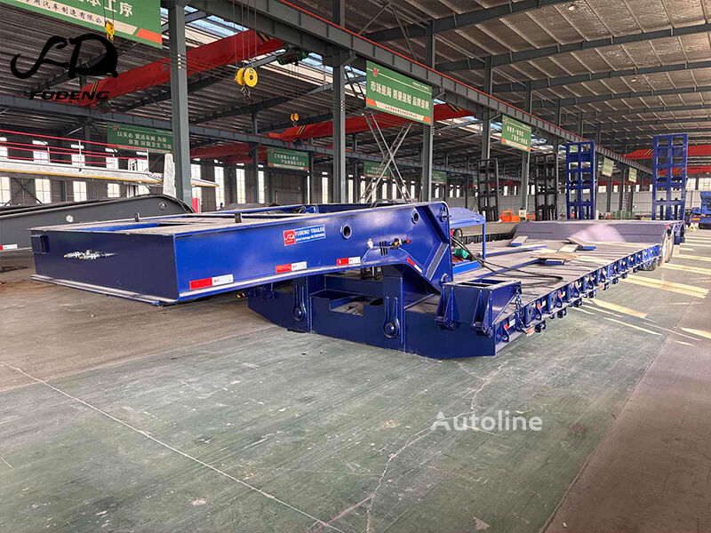 Nova Fudeng 100 Ton Detachable Gooseneck Lowboy Trailer poluprikolica sa niskom platformom