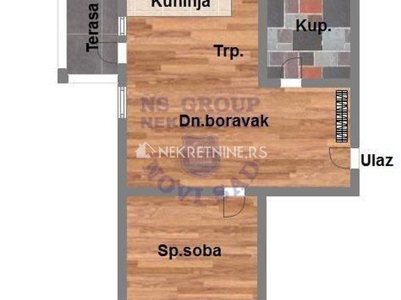 Dvosoban 40m2 Veternička Rampa
