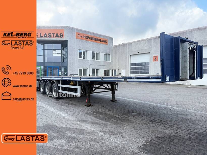 BP Trailer Flatbed / Flachbettauflieger / Ladtrailer poluprikolica platforma
