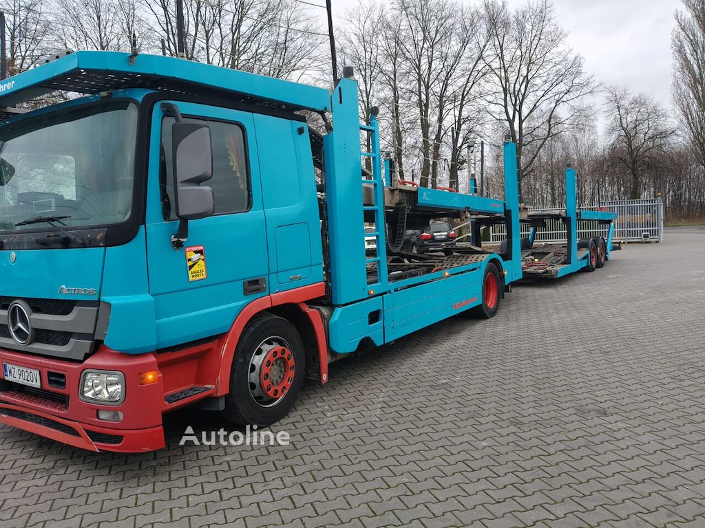 Mercedes-Benz Actros 1836 autotransporter + prikolica autotransportera