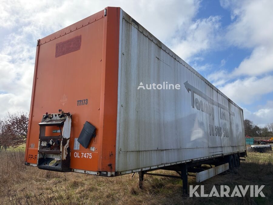 Prodaje se Krone SZ furgon poluprikolicu na aukciji