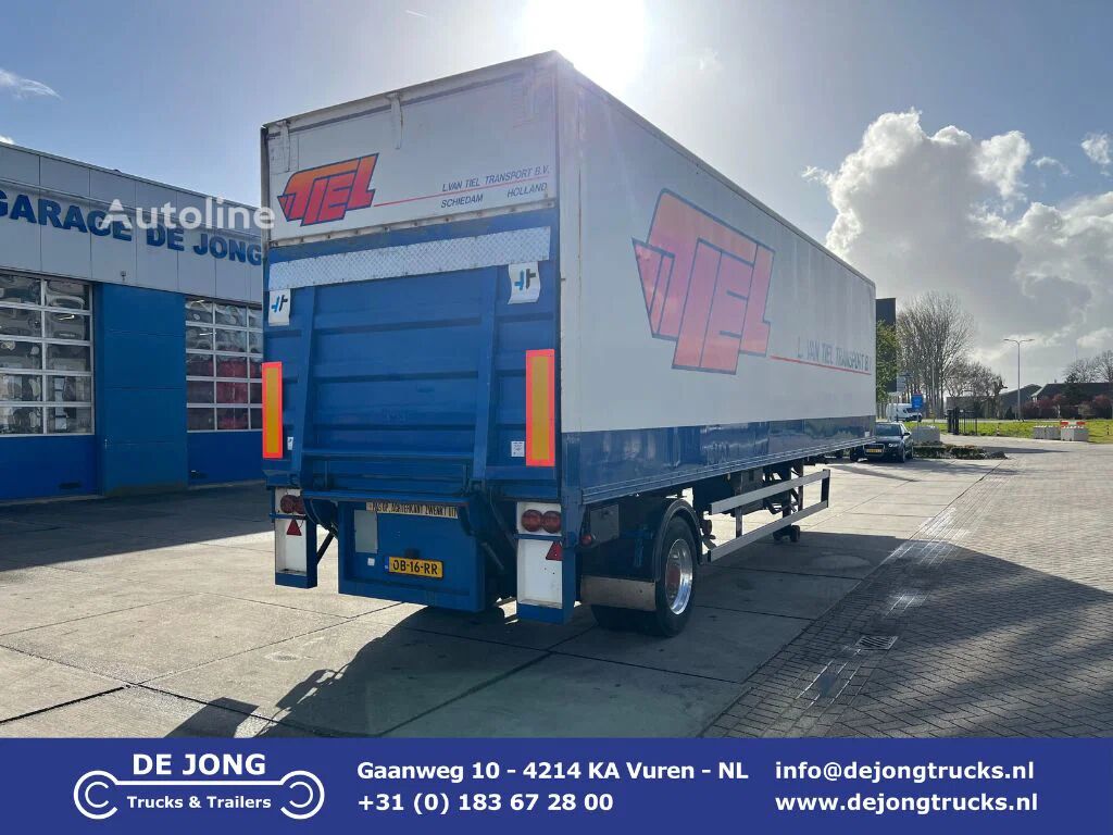 Groenewegen DRO-10-10B / City Trailer / SAF + Drum furgon poluprikolica