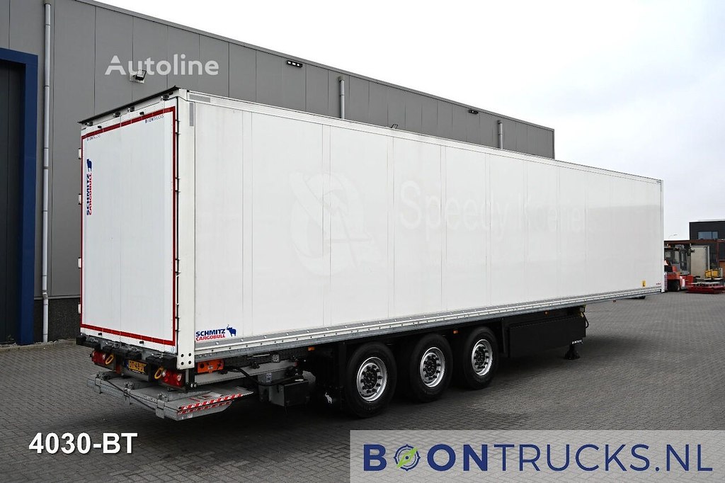 Schmitz Cargobull SCB*S3B BOX 13.60 | TAIL LIFT * LIFT AXLE * GALVANISED * NL TRAI furgon poluprikolica