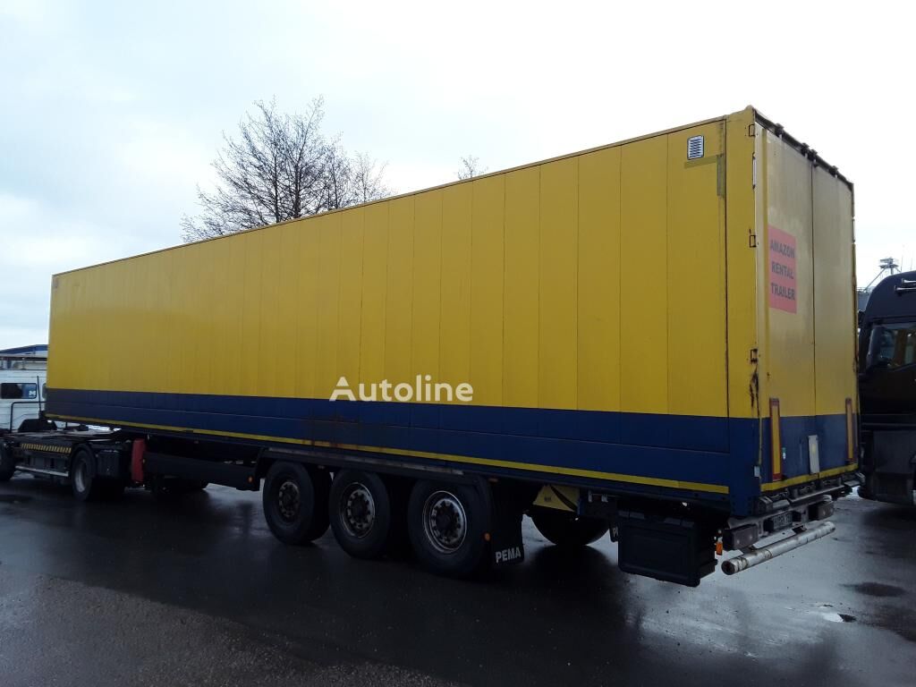 Krone Trailer Van Steel Keyhole Double Deck (Garment) Straight furgon poluprikolica (634701)