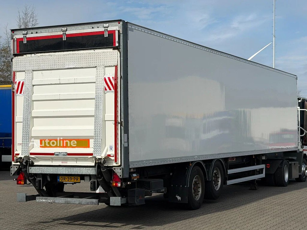 Fruehauf 2 Assige Gesloten Trailer / SAF-Disc / Lift-As / Laadklep / Apk furgon poluprikolica