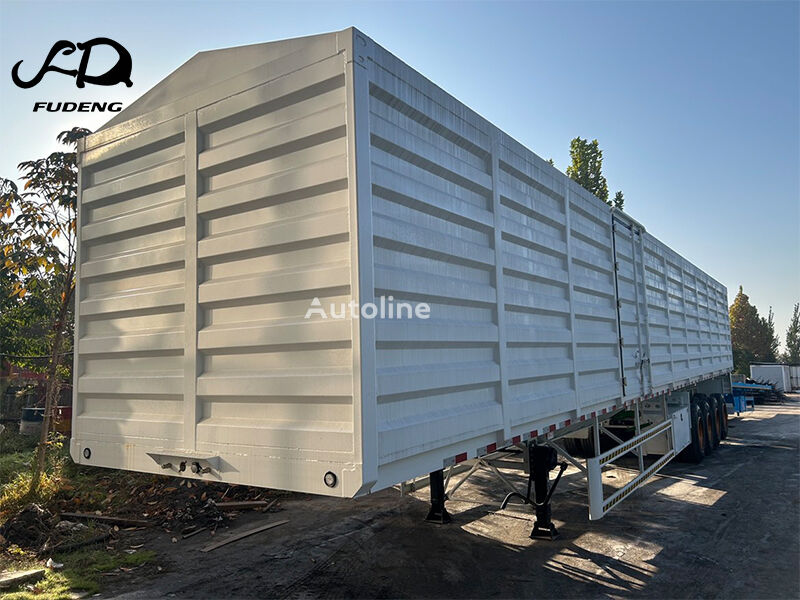 Nova Fudeng 4 Axle Drop Side Semi Trailer with Increase Side Wall furgon poluprikolica