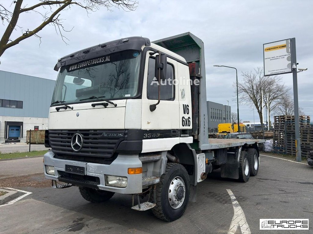 Mercedes-Benz Actros 3343 Full Steel - 6x6 - Manual - V6 kamion platforma