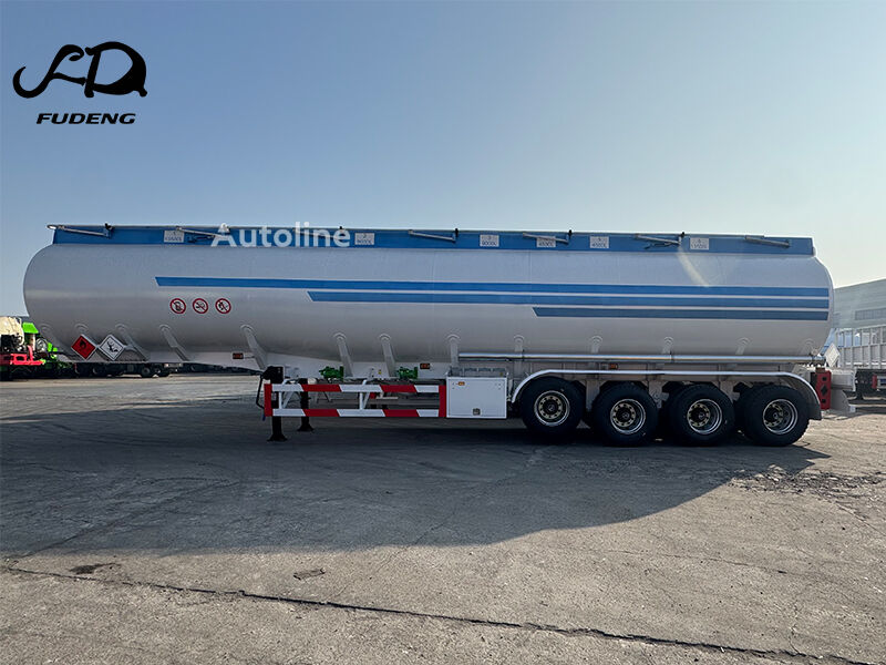 Nova Fudeng 4 Axle 45000L Fuel Tanker Semi Trailer cisterna za goriva i maziva