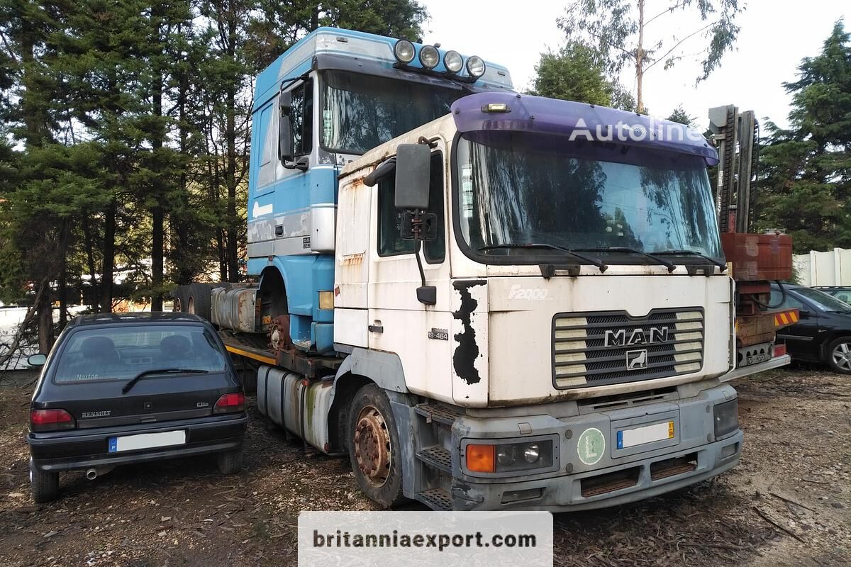 MAN 19.464 Euro 2 | + 1999 DAF XF95.430 | Euro 2 | Chassis Cab šlep auto