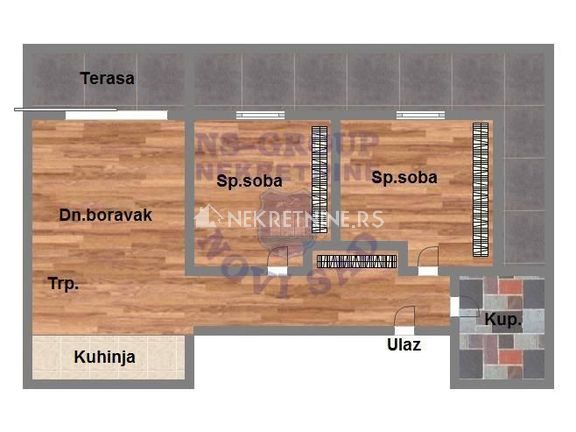 Predstavljamo Vam trosoban porodični stan u izgradnji u Petrovaradinu.