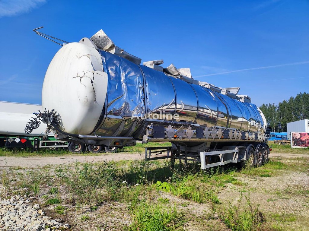 Vm Tarm Selvbærende Tank accident tanker trailer poluprikolica autocisterna