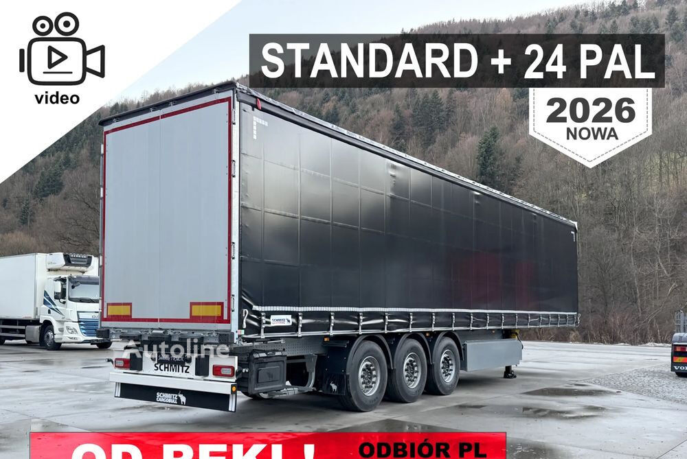 Nova Schmitz Cargobull STANDARD poluprikolica s ceradom