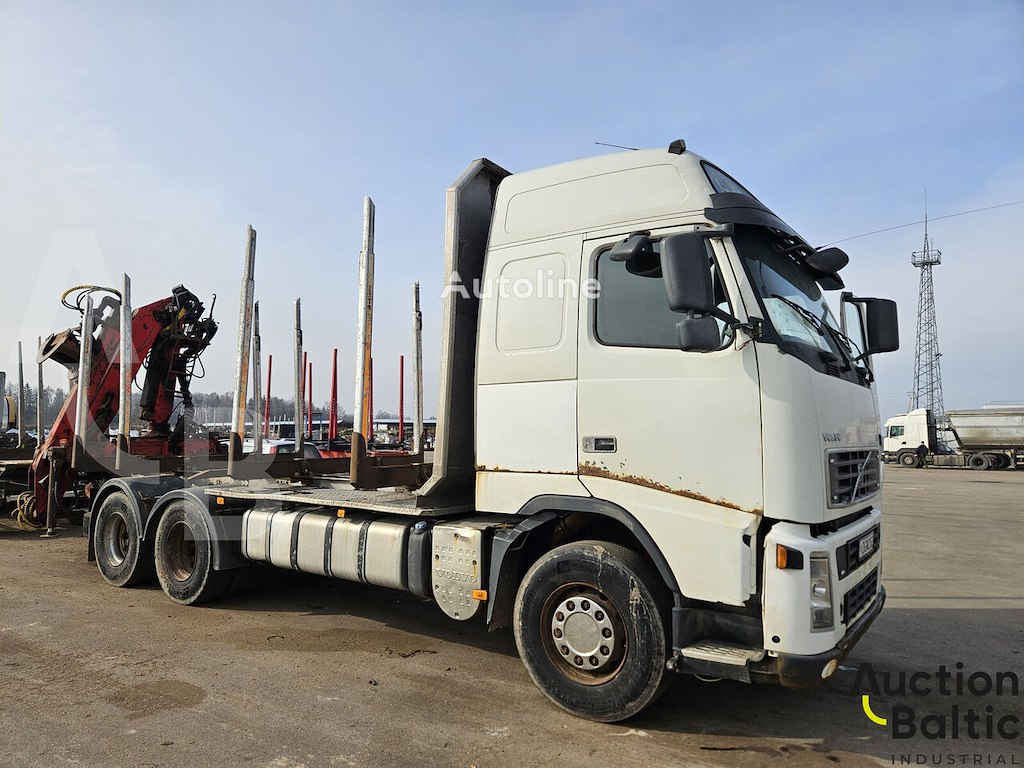 Prodaje se Volvo FH + Epsilon E120 Z79 kamion za prevoz drva na aukciji