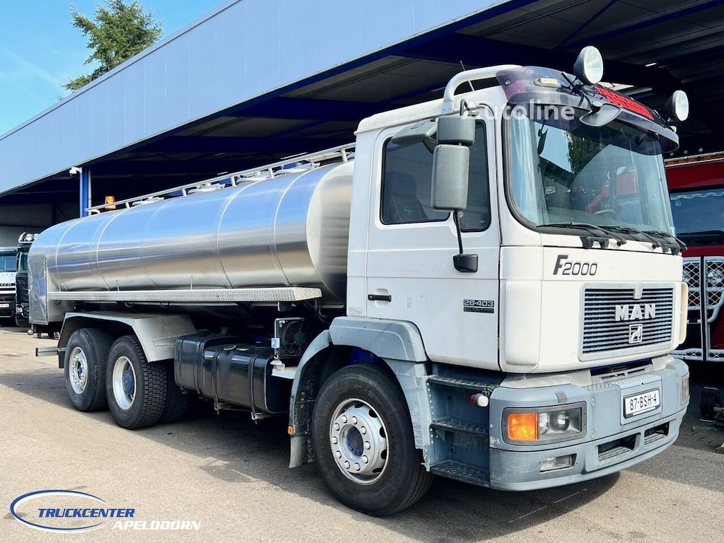 MAN 26.403 Manuel, Retarder, Euro 2, Reduction axle, 14250 liters autocisterna