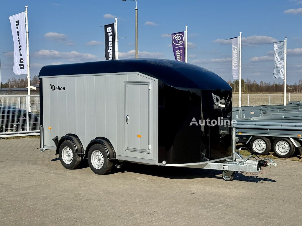 Nova Debon C800 furgon van cargo trailer 3500 KG GVW + side flap and ramp prikolica furgon