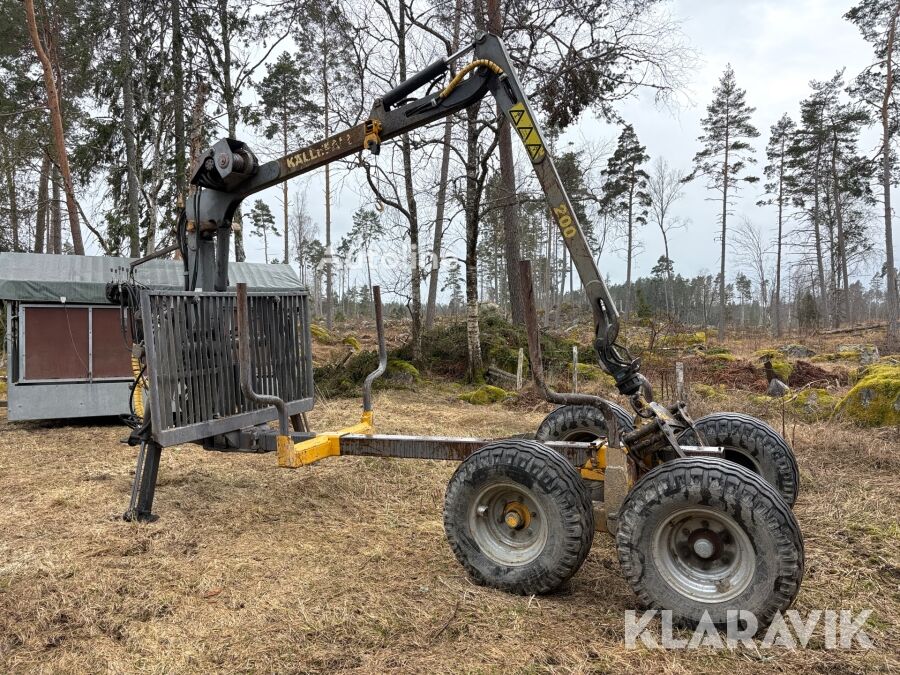 Prodaje se Moheda Skogsvagn Moheda šumarsku prikolicu na aukciji