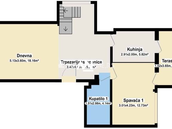 2015-e god. izgrađen gornji i renoviran donji nivo ID#24598