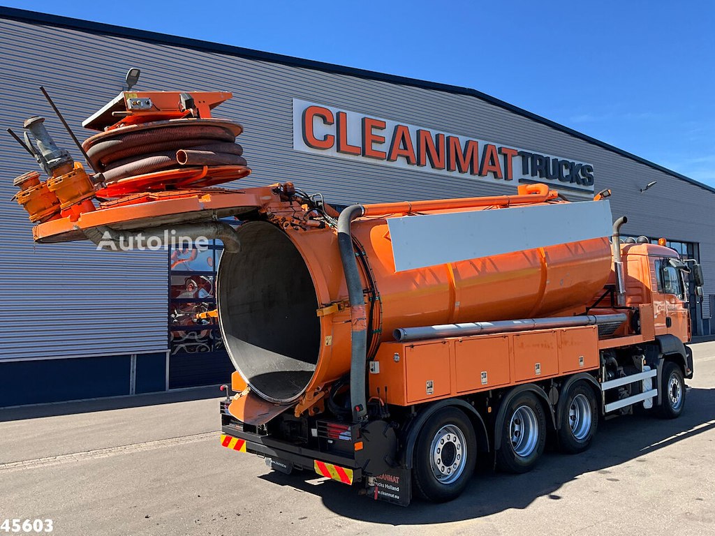 MAN TGA 35.440 8x4 Wicom Saug/spul opbouw autofekalac