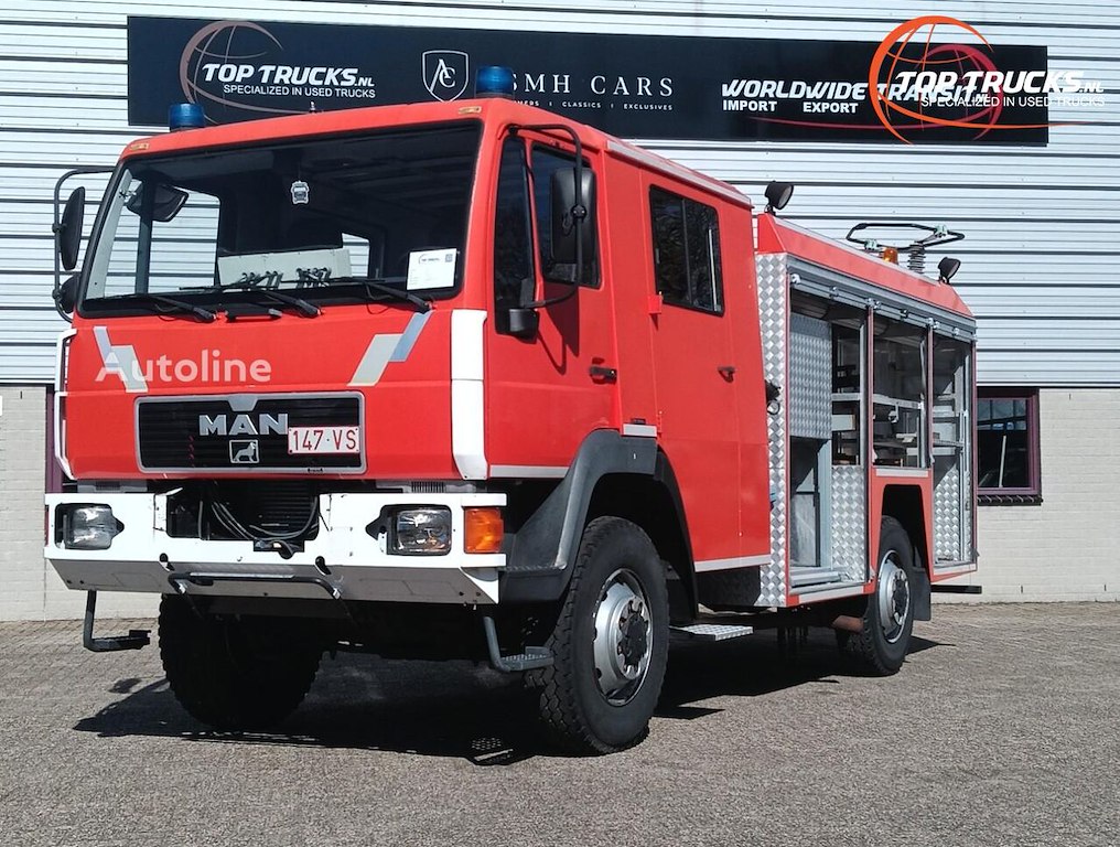MAN 10.163 4x4 - Telmarem - Fire Brigade, Feuerwehr, Fire brigade - vatrogasno vozilo