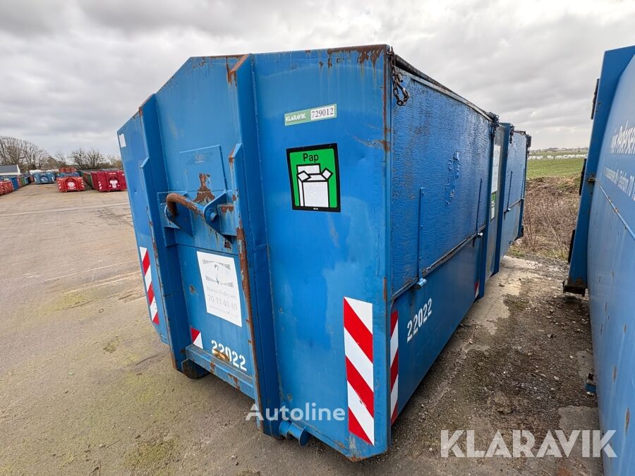 Prodaje se Lukket affaldscontainer/ophaler 22m3 multilift kontejner na aukciji
