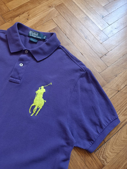 RL Polo Big Pony 3 – ljubičasta Custom Fit