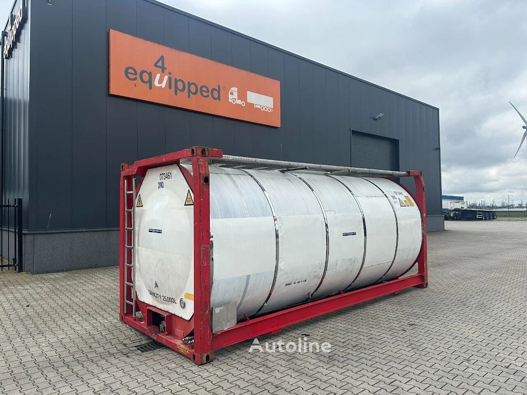Welfit Oddy 20FT ISO Tankcontainer / 25.030L / UN-Portable T11 rezervoar-kontejner 20 stopa