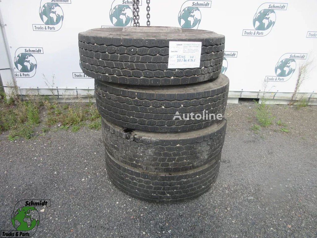 Aeolus 315 / 80 R 22.5 4 X ACHTERBAND MET STAAL WIEL točak