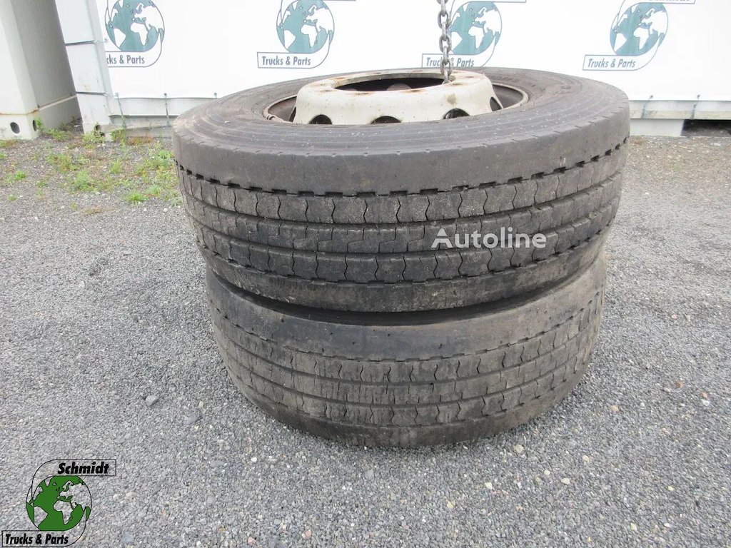 Dunlop 315 / 70 R 22.5 VOORBAND MET STAAL WIEL točak