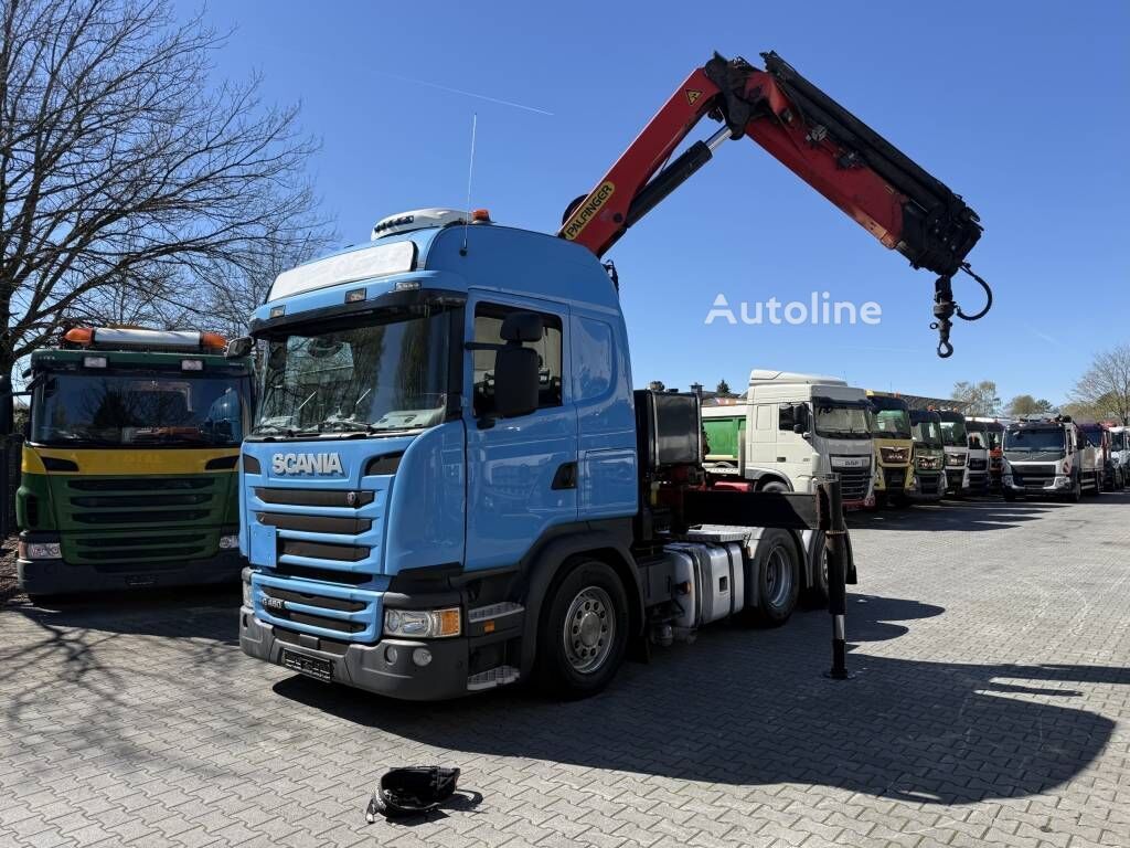 Scania G450 6X2 Kran Palfinger PK 26002 tegljač