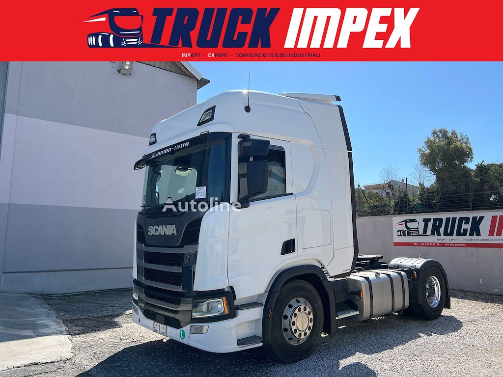 Scania R 450 Highline, con impianto ribaltabile tegljač