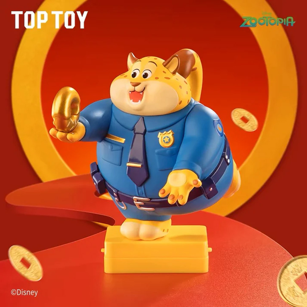 Zootopia - Benjamin Clawhauser Good Luck Series Blind Box