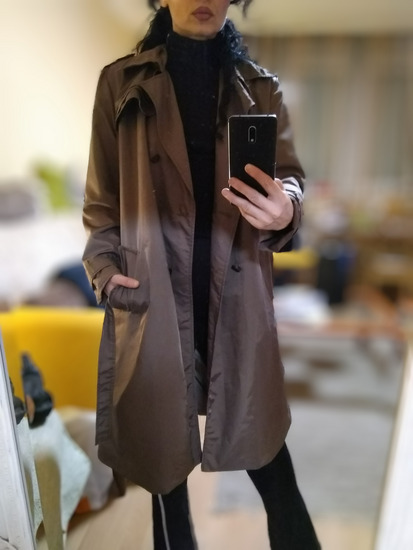*MAXERS*DIZAJNERSKI Trench Mantil, xs- l
