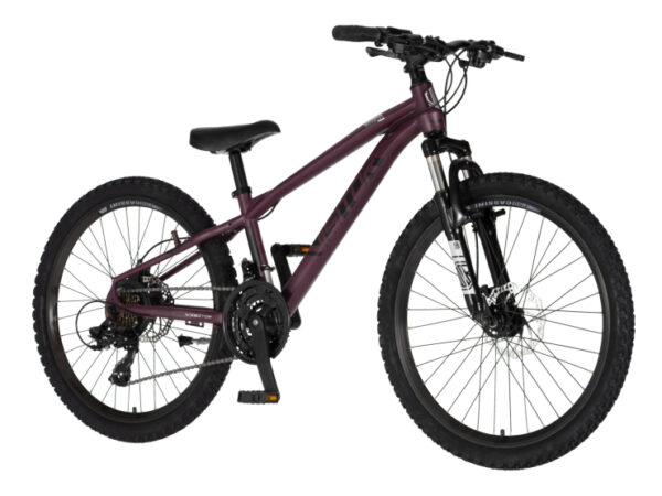 VISIROR Bicikl cascade 24″ bordo crni