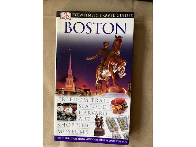 DK Eyewitness Travel Guide: BOSTON na engleskom jeziku