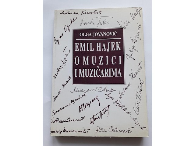 Emil Hajek O muzici i muzičarima