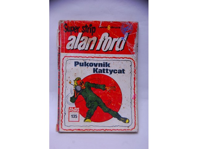 Alan Ford br.135 - Pukovnik Kattycat