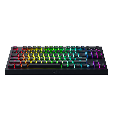 Razer BlackWidow V4 Tenkeyless HyperSpeed - Wireless Mechanical Gaming Keyboard (Orange Tactile Switch)