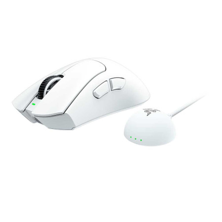 Razer DeathAdder V4 Pro - Wireless Esports Gaming Mouse - White Edition - EU Packaging
