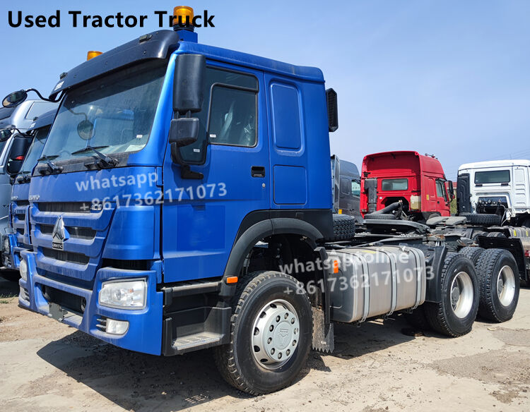 Novi Howo Used Howo Tractor Truck for Sale in Zambia tegljač