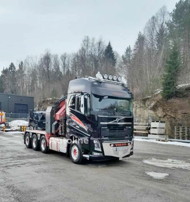Volvo FH16 750 *8x4 *HMF 5020 crane *REACH 28m *RETARDER tegljač