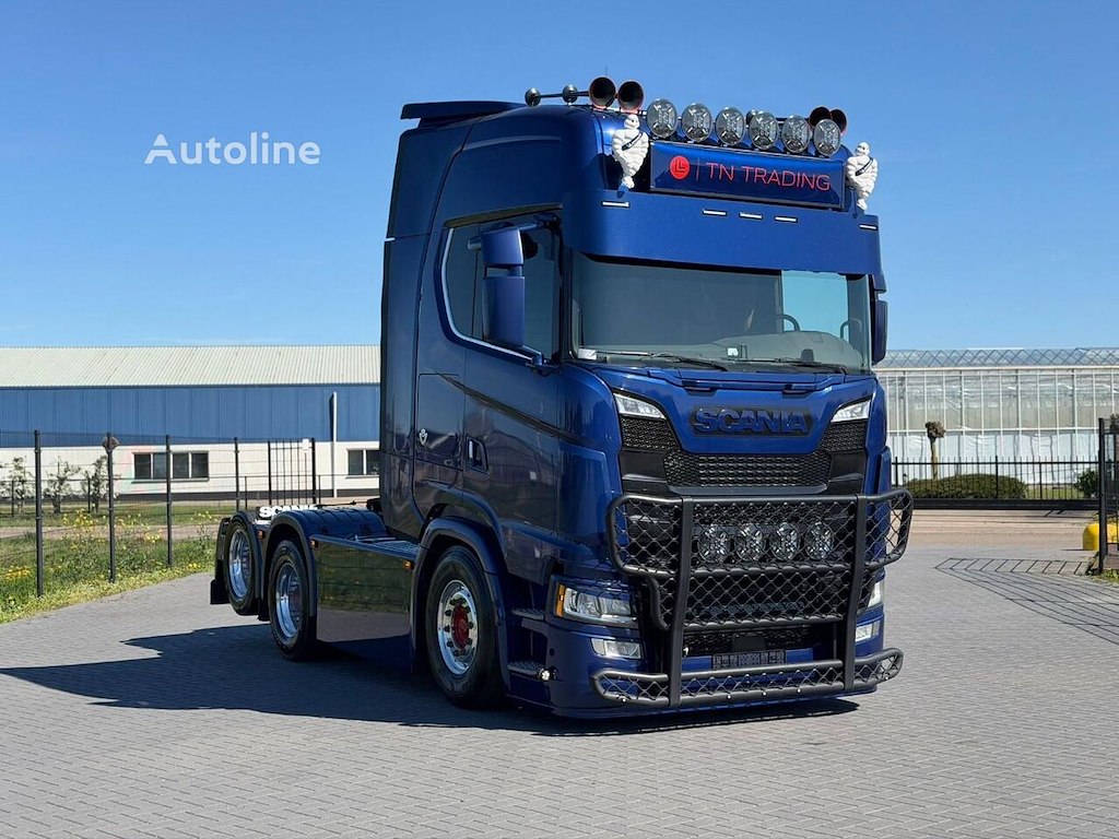 Scania S660 FULL AIR, RETARDER, ALCOA, LEATHER, TOP CONDITION. tegljač