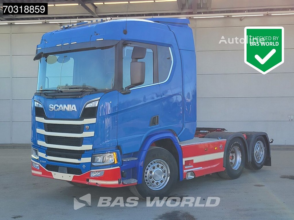 Scania R580 R 6X2 Full-Air Liftachse Hydraulik Leder tegljač