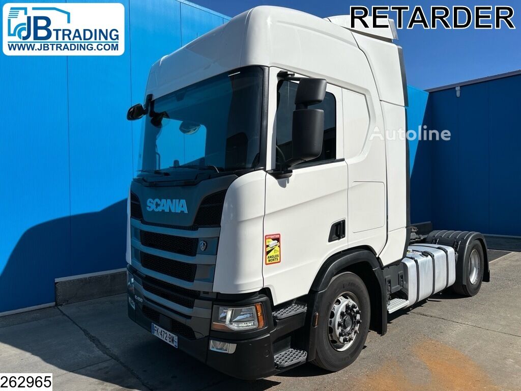 Scania R 450 EURO 6d, Retarder, Standairco tegljač