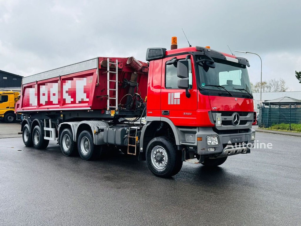 Mercedes-Benz Actros 3351 tegljač + poluprikolica kipera