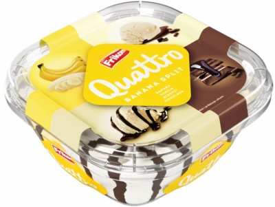 SLADOLED QUATTRO BANANA SPLIT FRIKOM 900ML