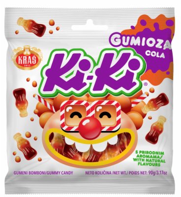 BOMBONE GUMENE COLA KIKI 90G